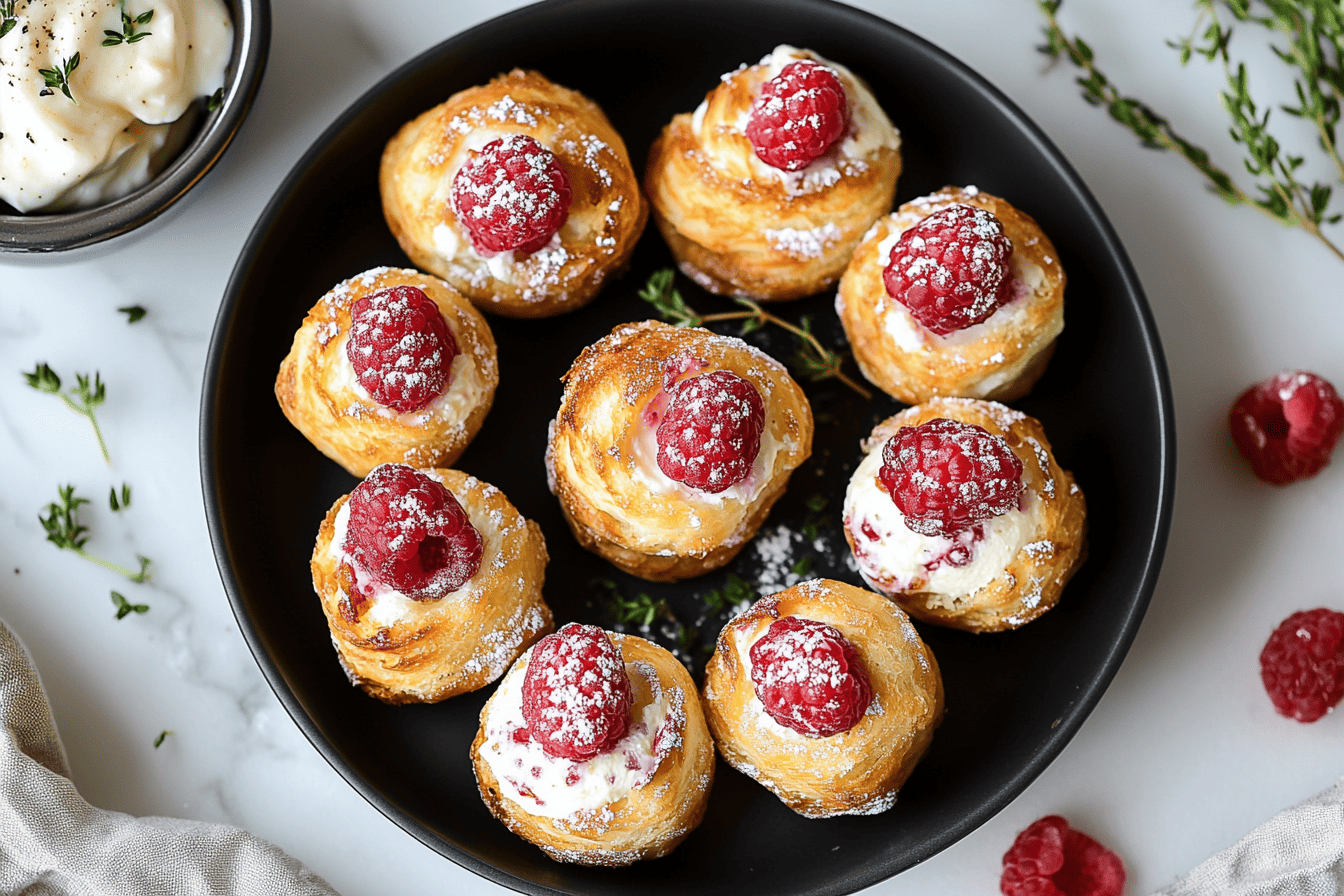 Raspberry Cream Cheese Bites – Dishes Recipe