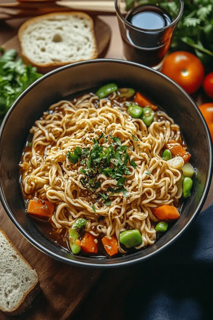 Easy Saucy Ramen Noodles – Dishes Recipe