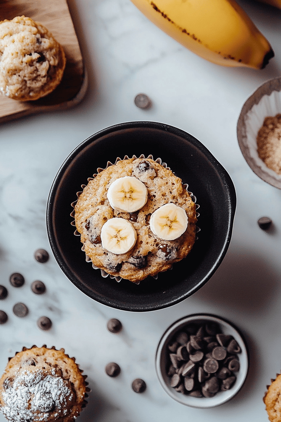 Banana Chocolate Chips Muffins – Dishes Recipe