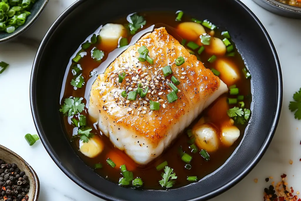 Ginger Soy-Glazed Cod – Dishes Recipe