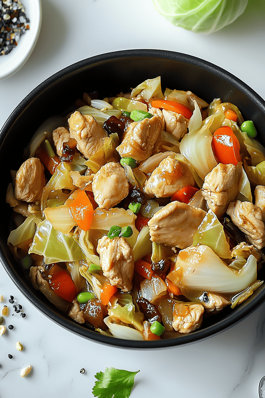 Chicken Cabbage Stir-Fry – Dishes Recipe