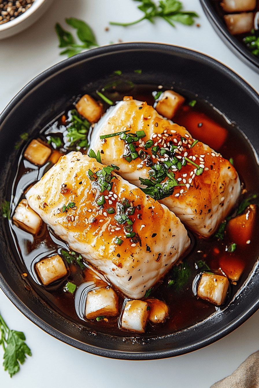 Ginger Soy Glazed Cod – Dishes Recipe
