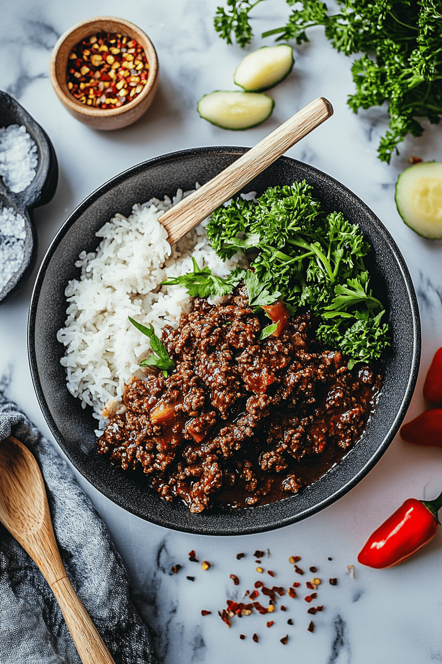 Sticky Ginger Beef Mince – Dishes Recipe