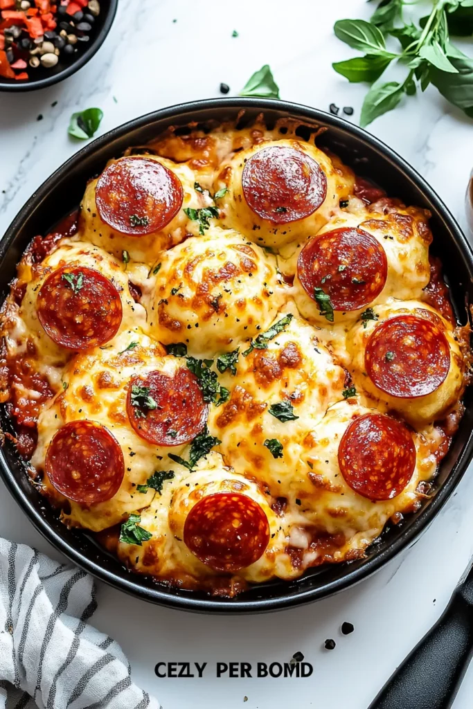Cheesy Pepperoni Pizza Bombs – Dishes Recipe