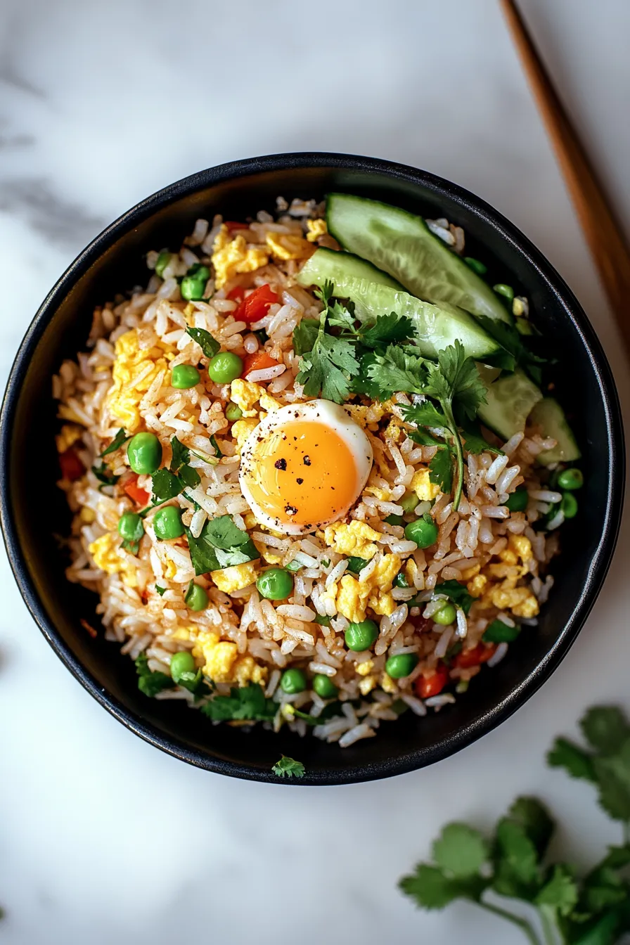 Spicy Egg Fried Rice – Dishes Recipe