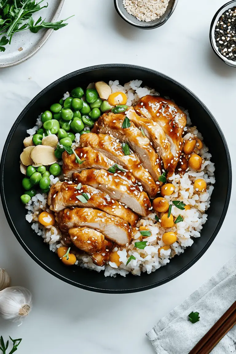 Teriyaki Chicken Rice Bowl – Dishes Recipe