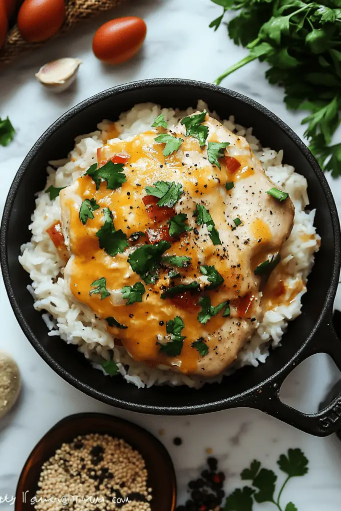 Smothered Chicken and Rice – Dishes Recipe