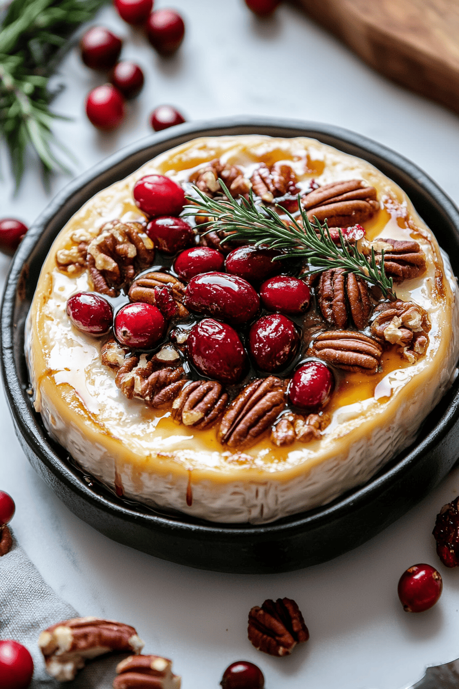 Baked Brie with Cranberries and Pecans – Dishes Recipe