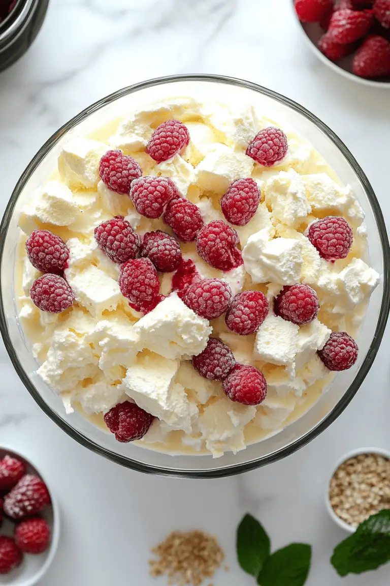 White Chocolate Raspberry Trifle – Dishes Recipe