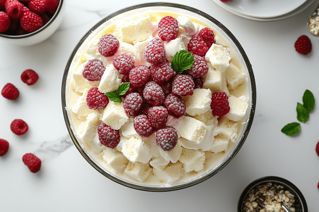 White Chocolate Raspberry Trifle – Dishes Recipe