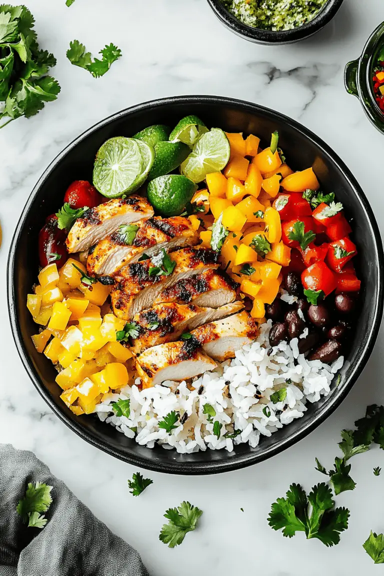 Honey Chipotle Chicken Rice Bowls – Dishes Recipe