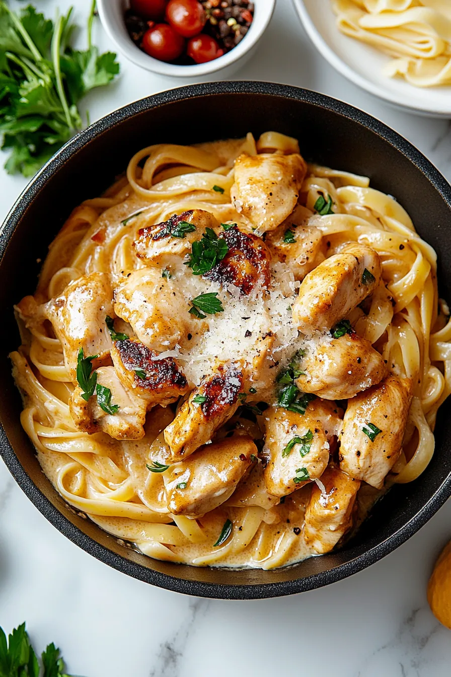 Flavor-Packed Cowboy Butter Chicken Linguine – Dishes Recipe