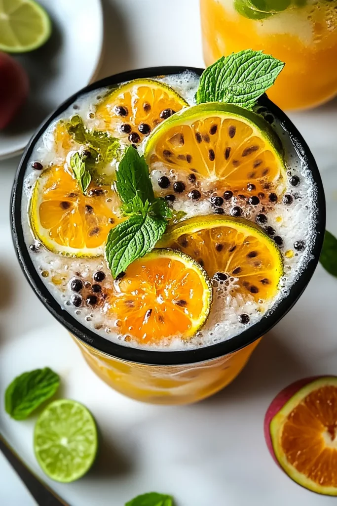 Passion Fruit Iced Tea – Dishes Recipe