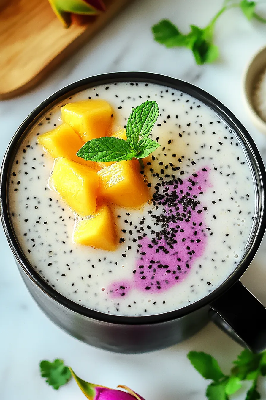 Bali Mango Dragon Fruit Smoothie – Dishes Recipe