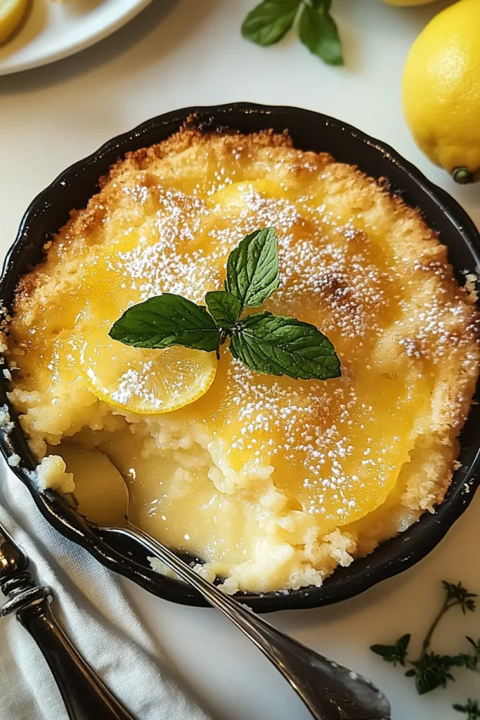 Magic Lemon Cobbler – Dishes Recipe