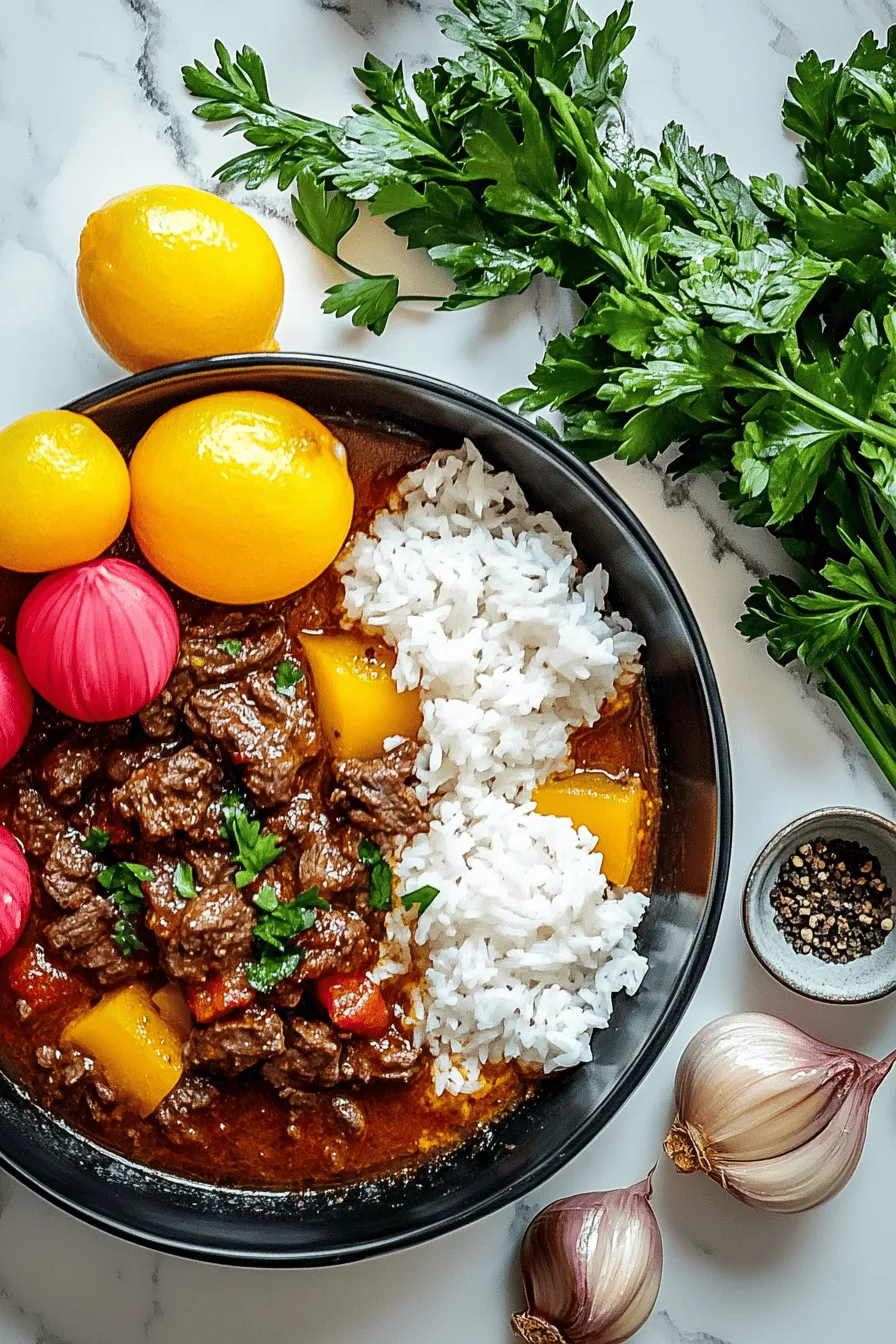 Iranian Sumac Beef Stew – Dishes Recipe
