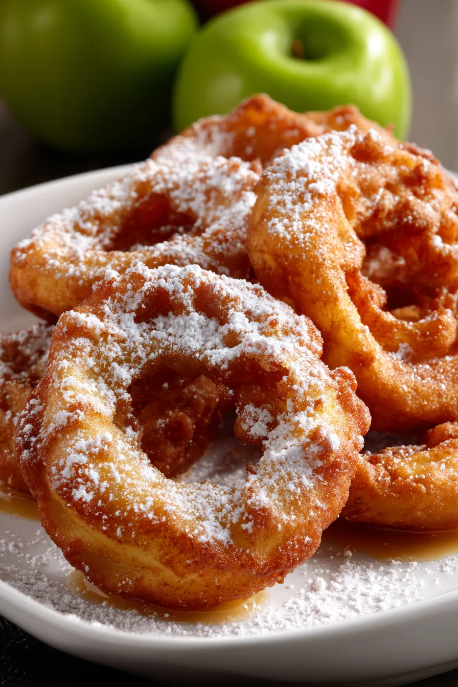 Fried Apple Rings – Dishes Recipe