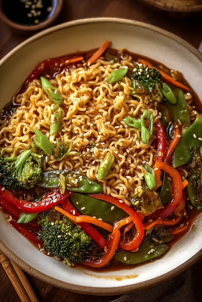 Saucy Ramen Noodles Vegan – Dishes Recipe