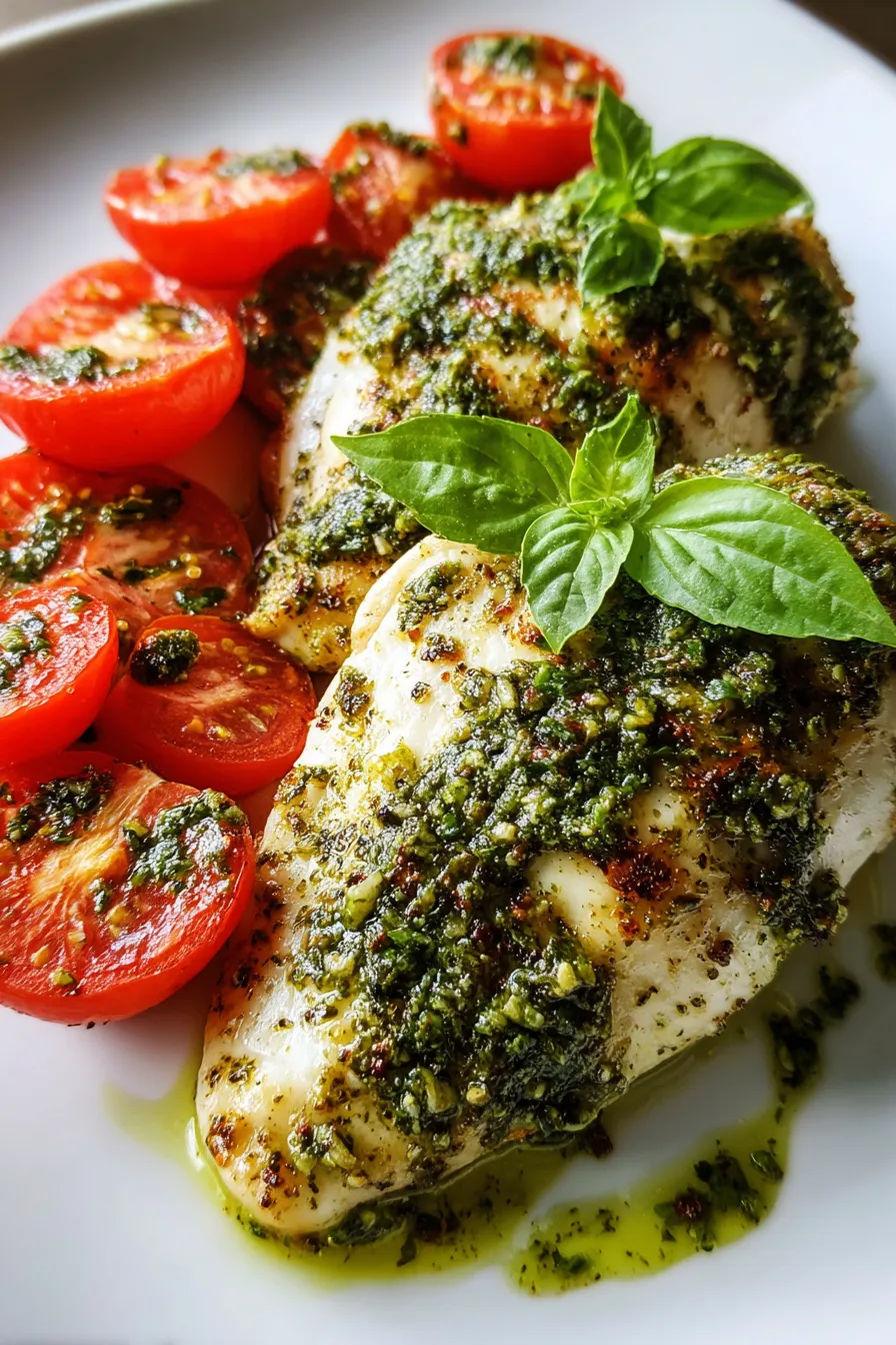 Baked Pesto Chicken – Dishes Recipe