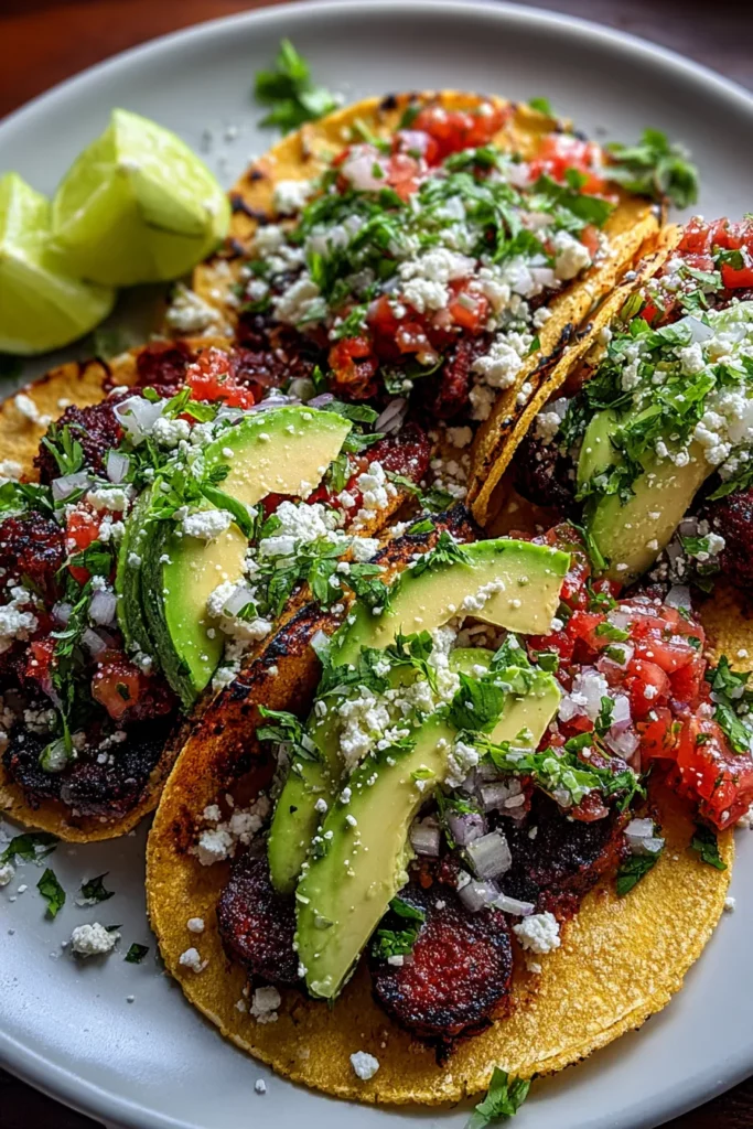 Spicy Grilled Chorizo Tacos – Dishes Recipe