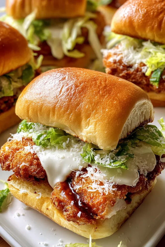 Crispy Chicken Caesar Sandwich – Dishes Recipe