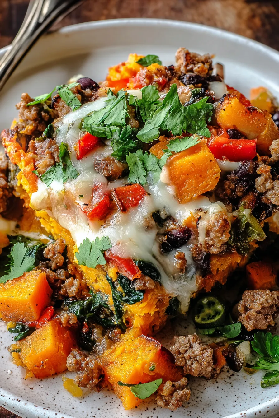 Ground Turkey Sweet Potato Bake – Dishes Recipe