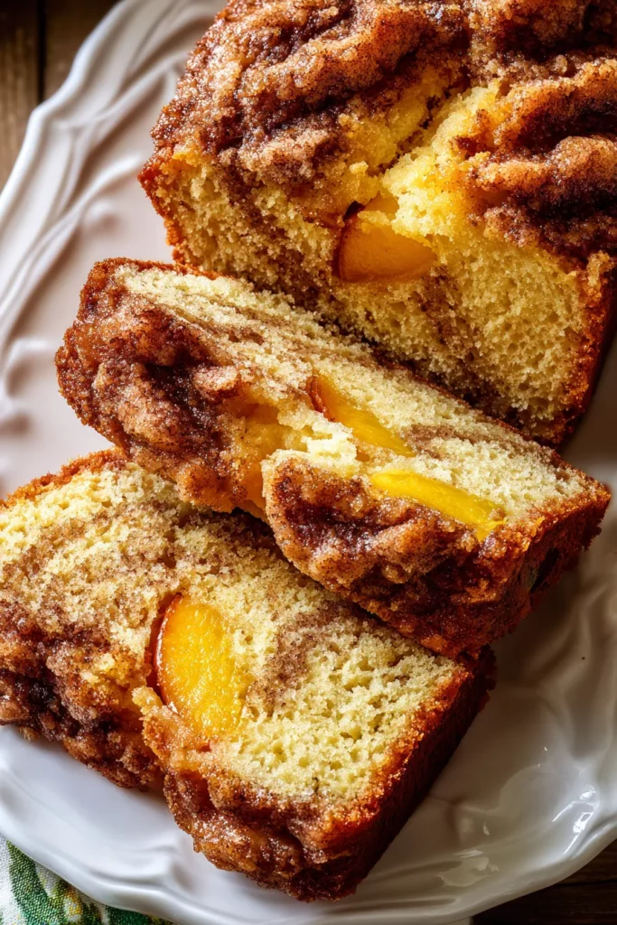 Cinnamon Peach Bread – Dishes Recipe