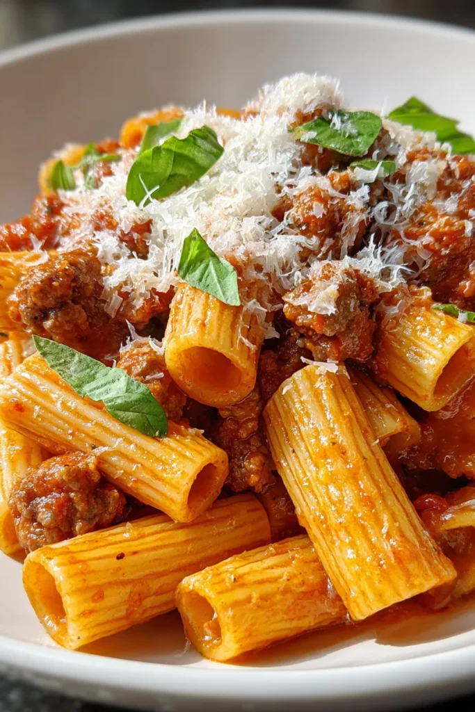 Creamy Spicy Italian Rigatoni – Dishes Recipe