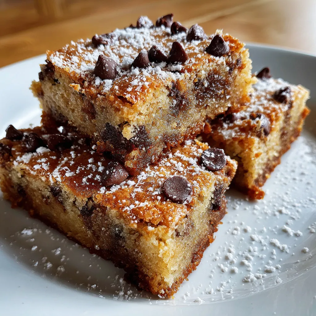 Chocolate Chip Banana Bars – Dishes Recipe
