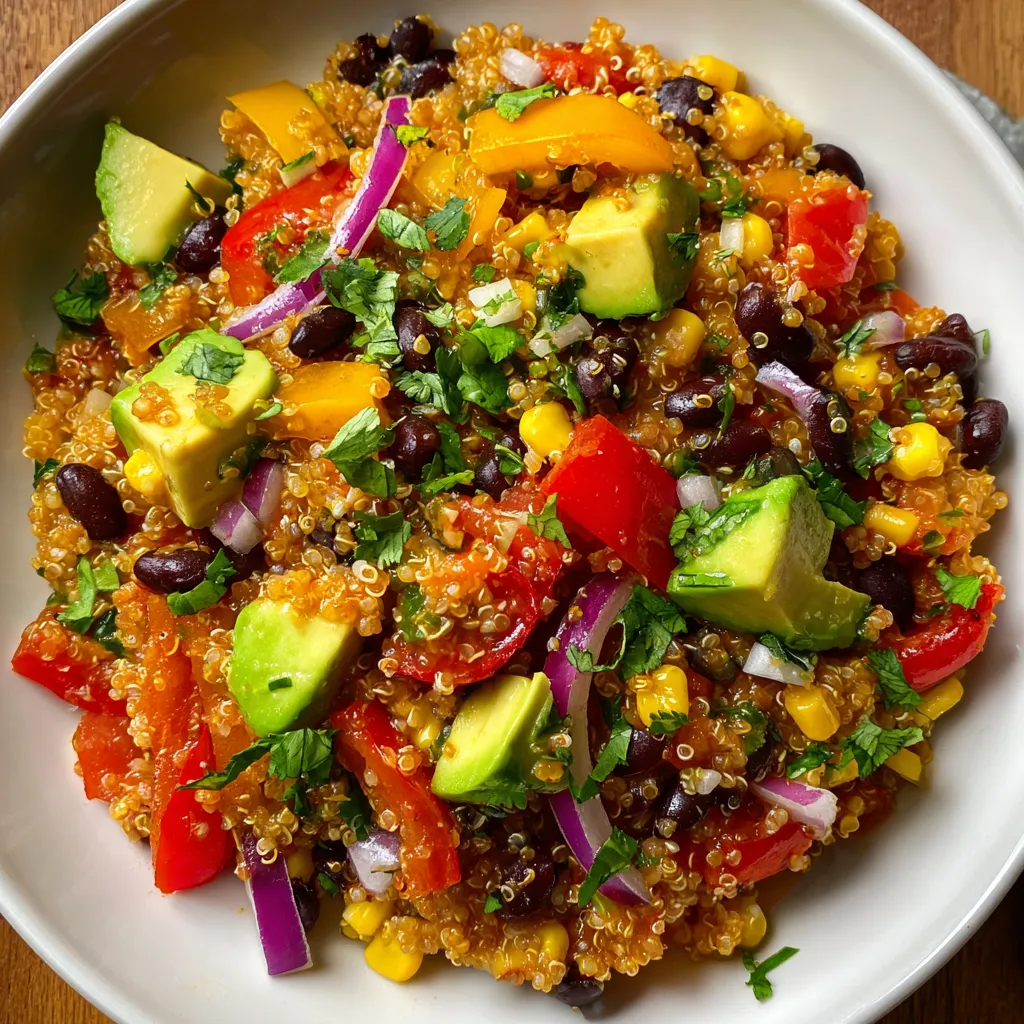 Vibrant Tex Mex Quinoa Salad – Dishes Recipe
